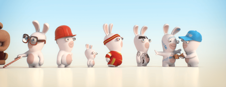 Les Lapins Crétins : nouveaux messagers des droits de l’enfant - Ville Amie